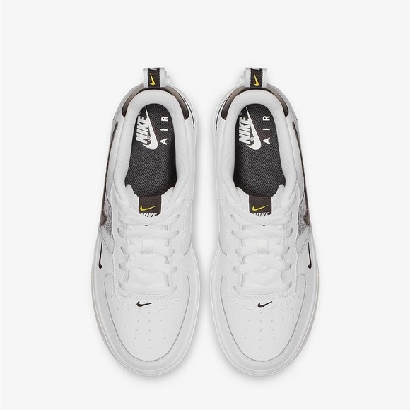 Nike | Shoes | Nike Air Force Low Lv8 Utility White Black Shoes Gs ...